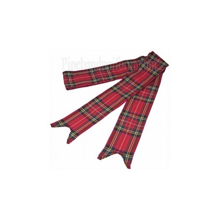 Royal Stewart Scottish Bagpipe Ribbons