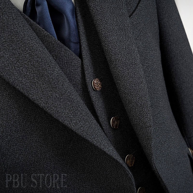 Charcoal Tweed Elegant Scottish Heritage Wear Crail Kilt Jacket and ...