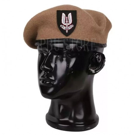 Luxurious British Army Special Forces khaki Woolen Beret Cap