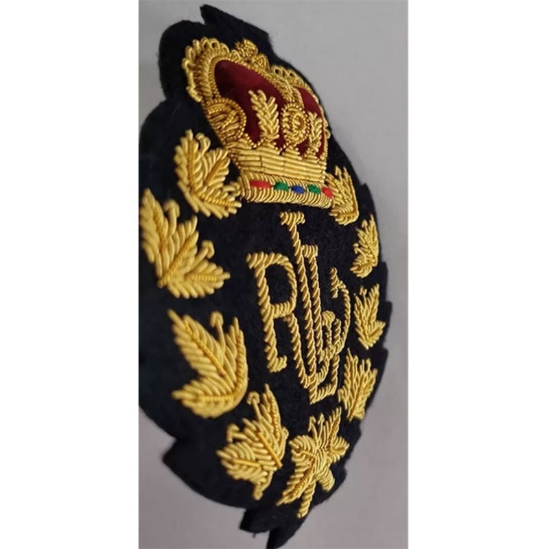 Polo Ralph Lauren Bullion Wire Hand Embroidered Patch