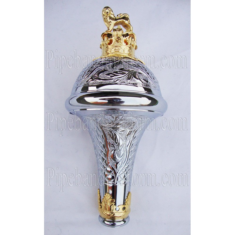 Military Pipe Band Drum Major Mace Parade Stick