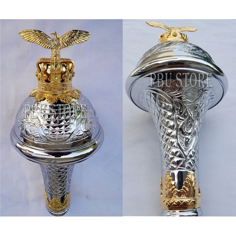 Scottish Pipe Band Drum Major Mace Parade Stick