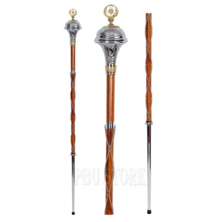 Military Marching Band Drum Major Mace Parade Pole