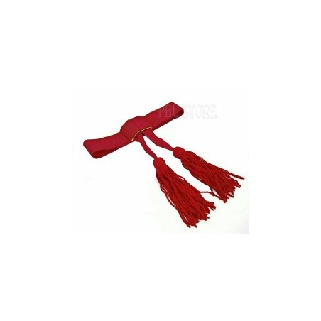 British Army Officers Red Waist Belt Sash