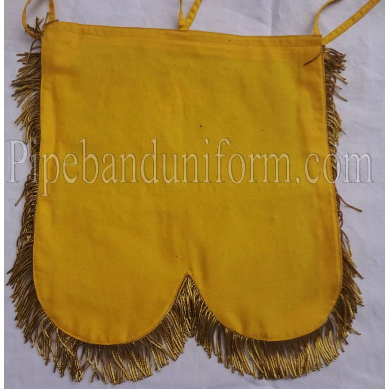 Gold Pipe Band Custom Made Banner