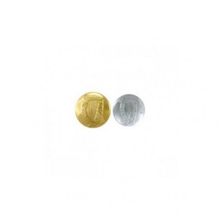 Irish Harp Buttons