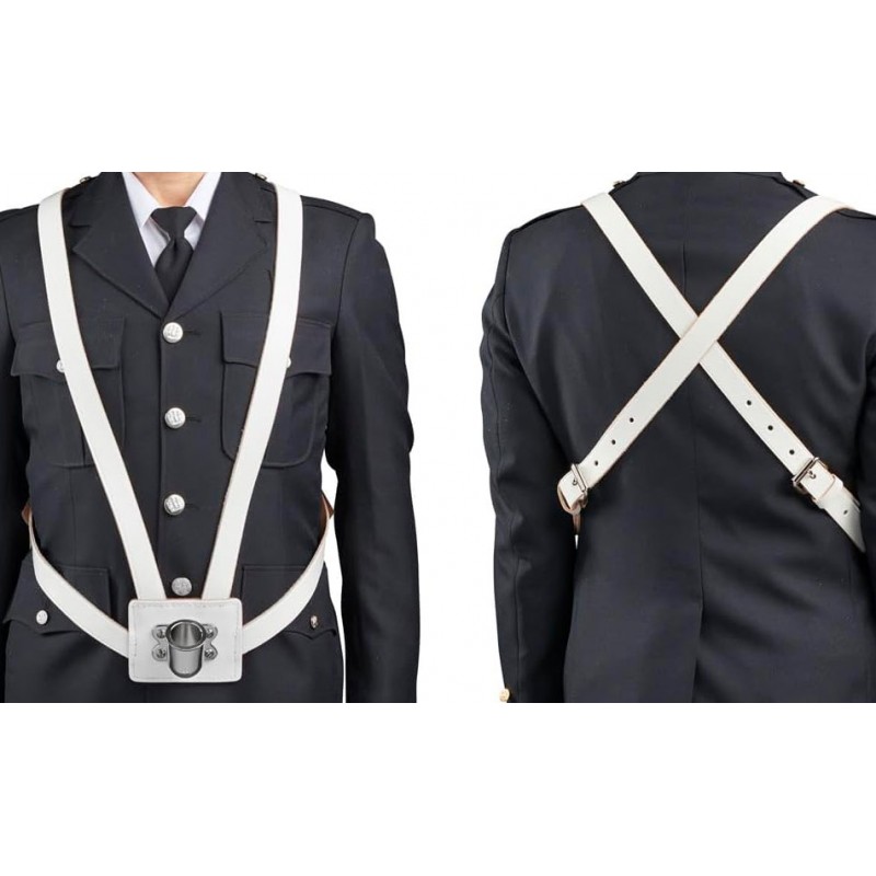 Double Strap Honor Guard Parade Flag Carrier Sling Carrying Belt