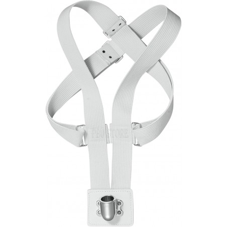 White Web Honor Guard Parade Flag Carrier Belt