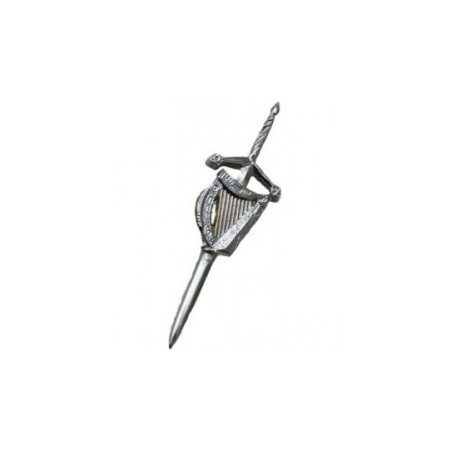 Sword Pipe Band Kilt Pin - Celtic Design